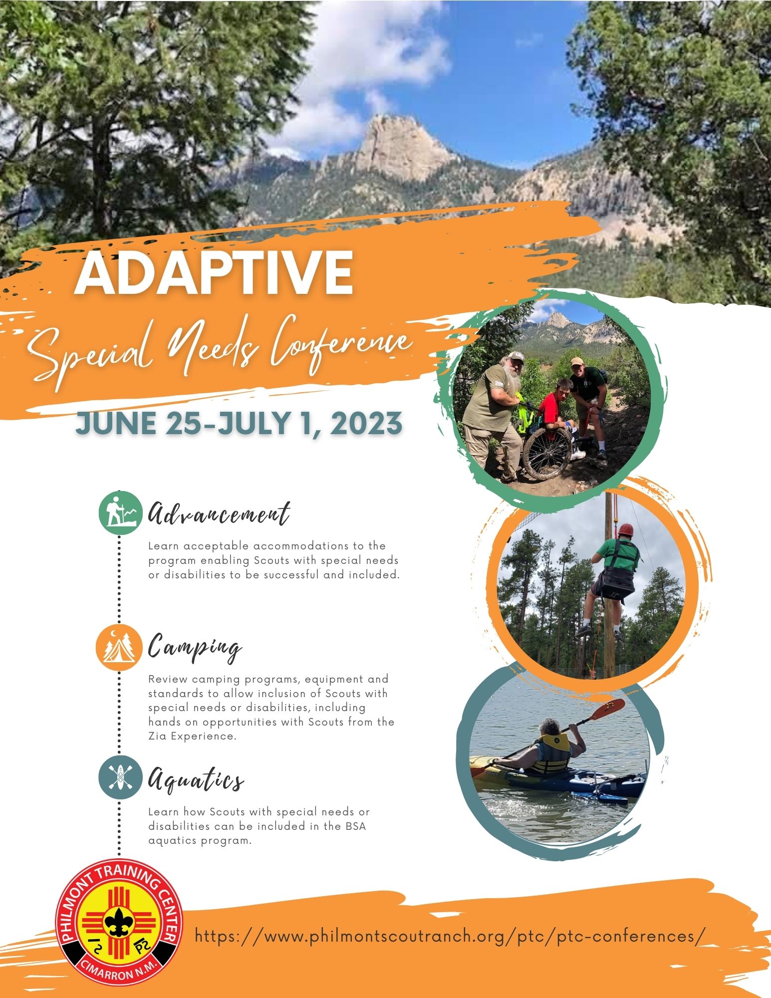 Philmont Special Needs Events – Able Scouts